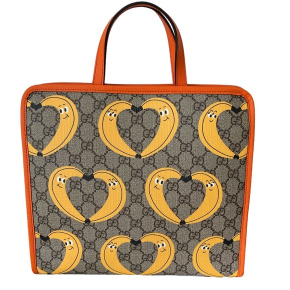 Gucci | Accessories | Gucci 6564 Supreme Gg Banana Handbag Junior ...